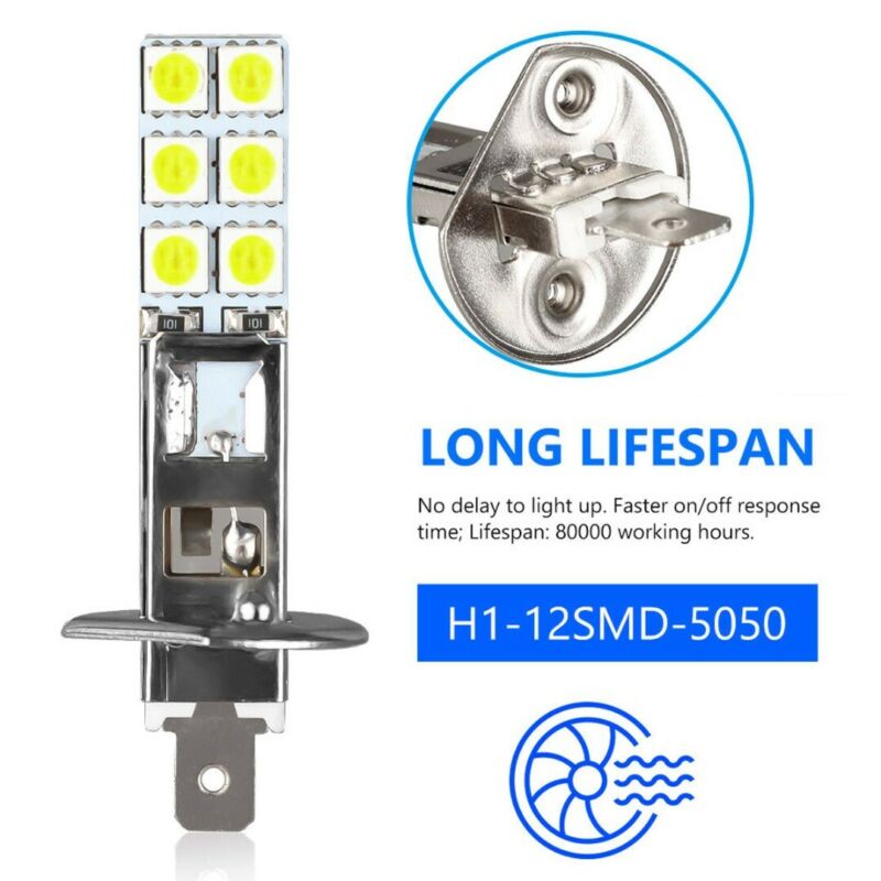 55W LED Headlight Bulbs 12 SMD-5050 LED Headlight ... – Vicedeal