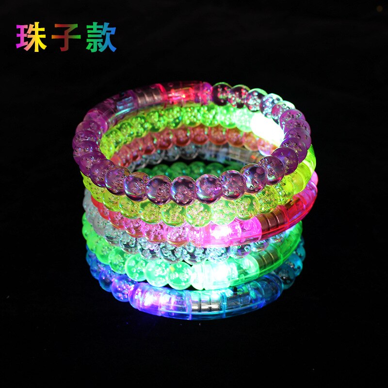 10PCS Flashing LED Party Bracelet Wristband Dance ... – Grandado