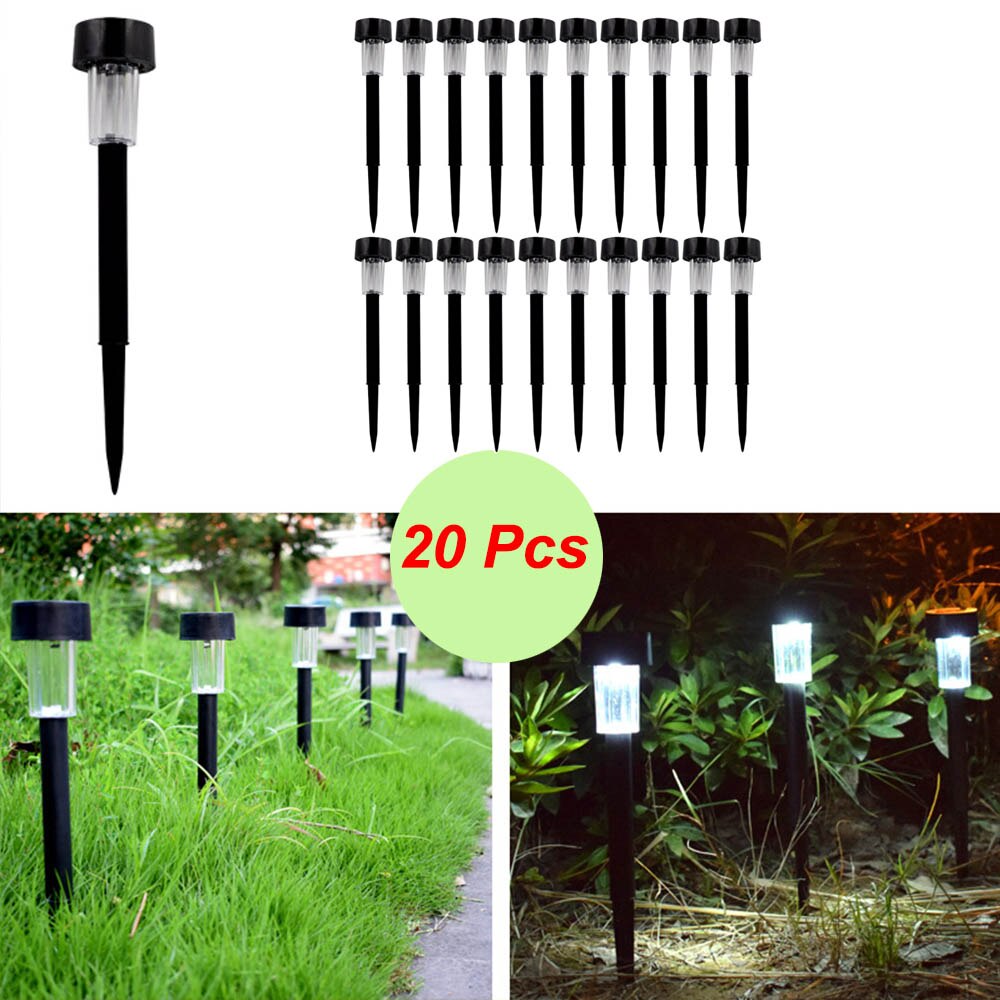 1/5/10/20 stks zonnepaneel LED Spike Spot Light Sp... – Vicedeal