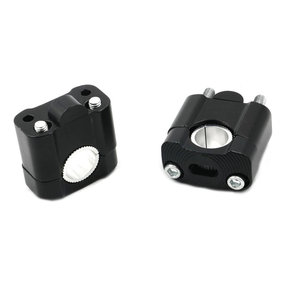 2 Stuks Cnc 22Mm 28Mm Off Road Motorfiets Stuur Riser Klemmen Motorbike Stuurwiel Bar Adapter ...