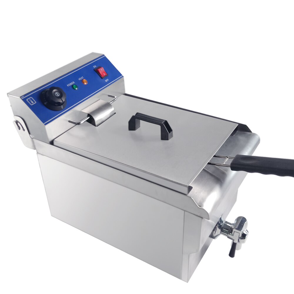 Stainless Steel Electric Deep Fryer Multifunctiona... – Vicedeal