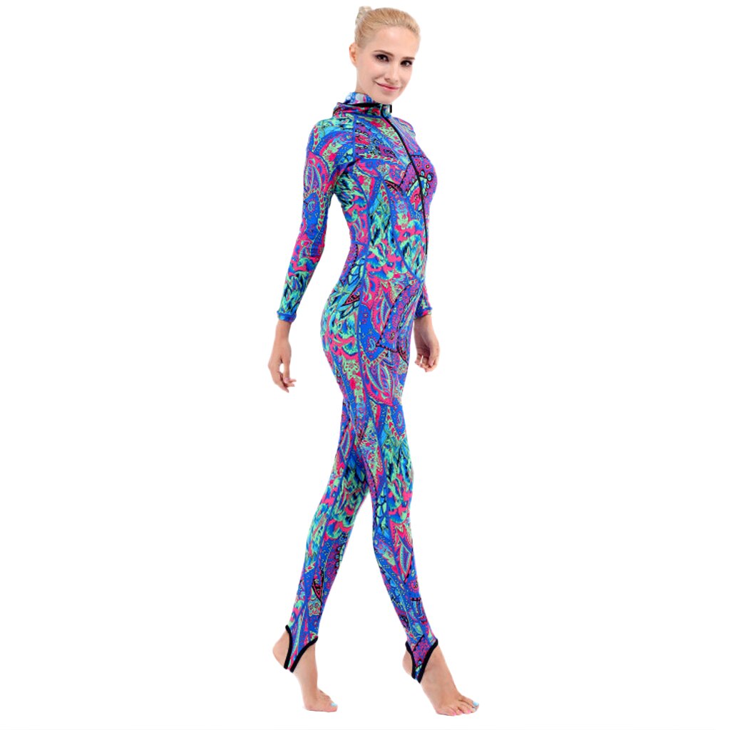 Women Wetsuit Scuba Diving Skin Rash Guard Swimmin... – Grandado