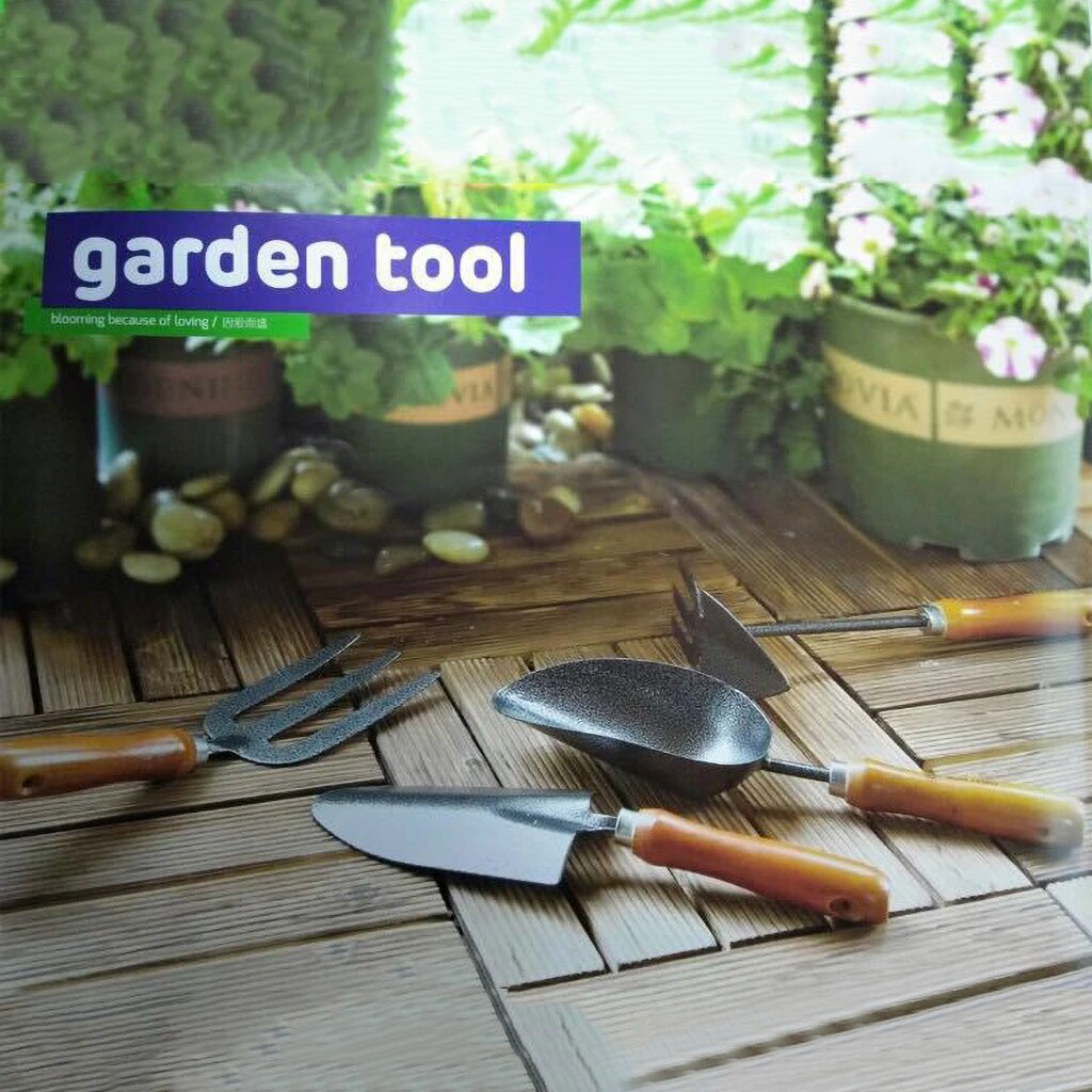 1Pcs Schop Hark Houten Handvat Metal Head Tuingere... – Grandado