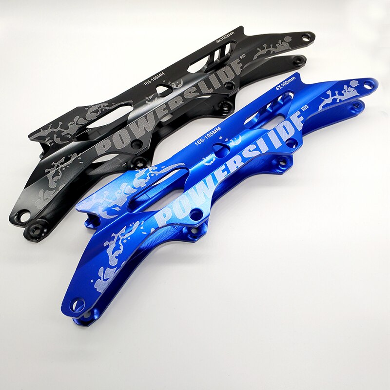 speed skate frame for 90 100 110mm wheels blue bla... – Grandado