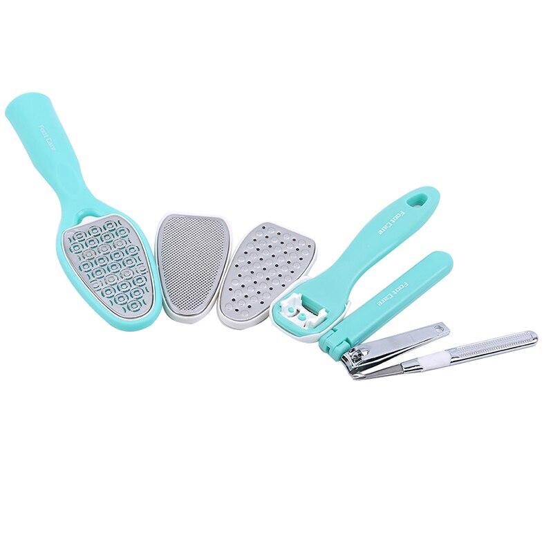 8PCS/Set Light Blue Removable Pedicure Feet Grater... – Grandado