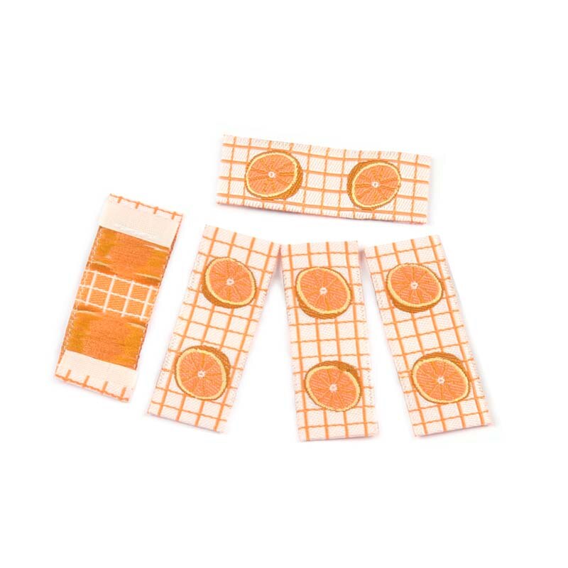 50pcs/lot Cartoon Fruit Labels Embroidery Cloth La... – Grandado