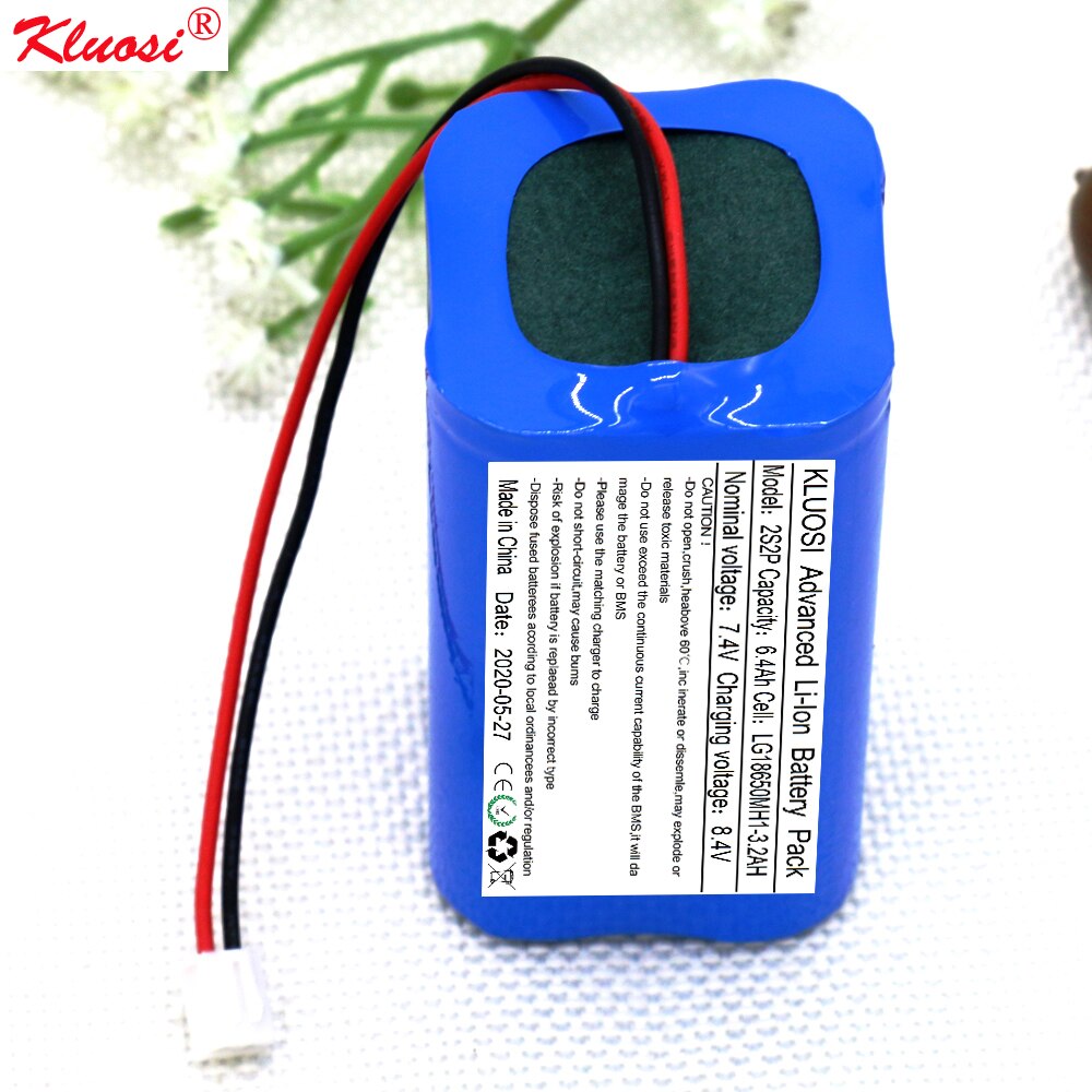 KLUOSI 8.4V Lithium Battery Pack 2S2P 7.4V/8.4V 6.... – Grandado