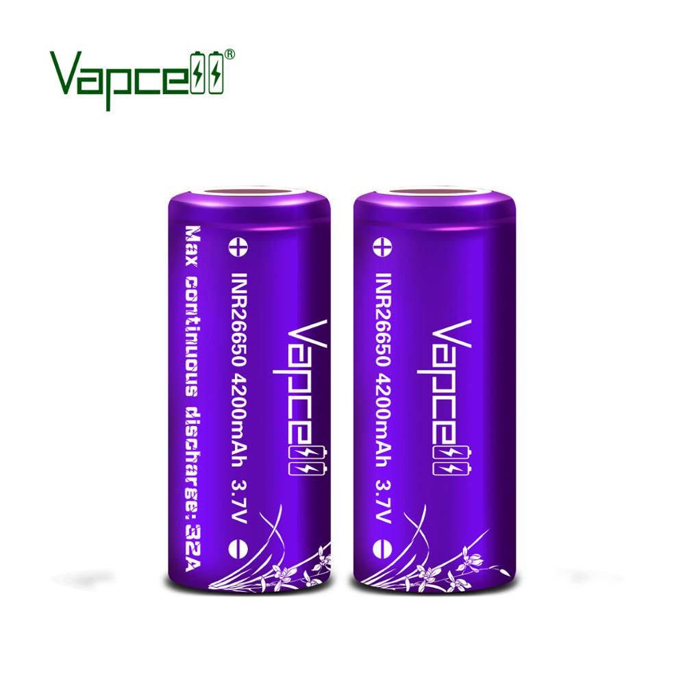 Original Vapcell 26650 4200mAh 32A li ionen batter... – Grandado