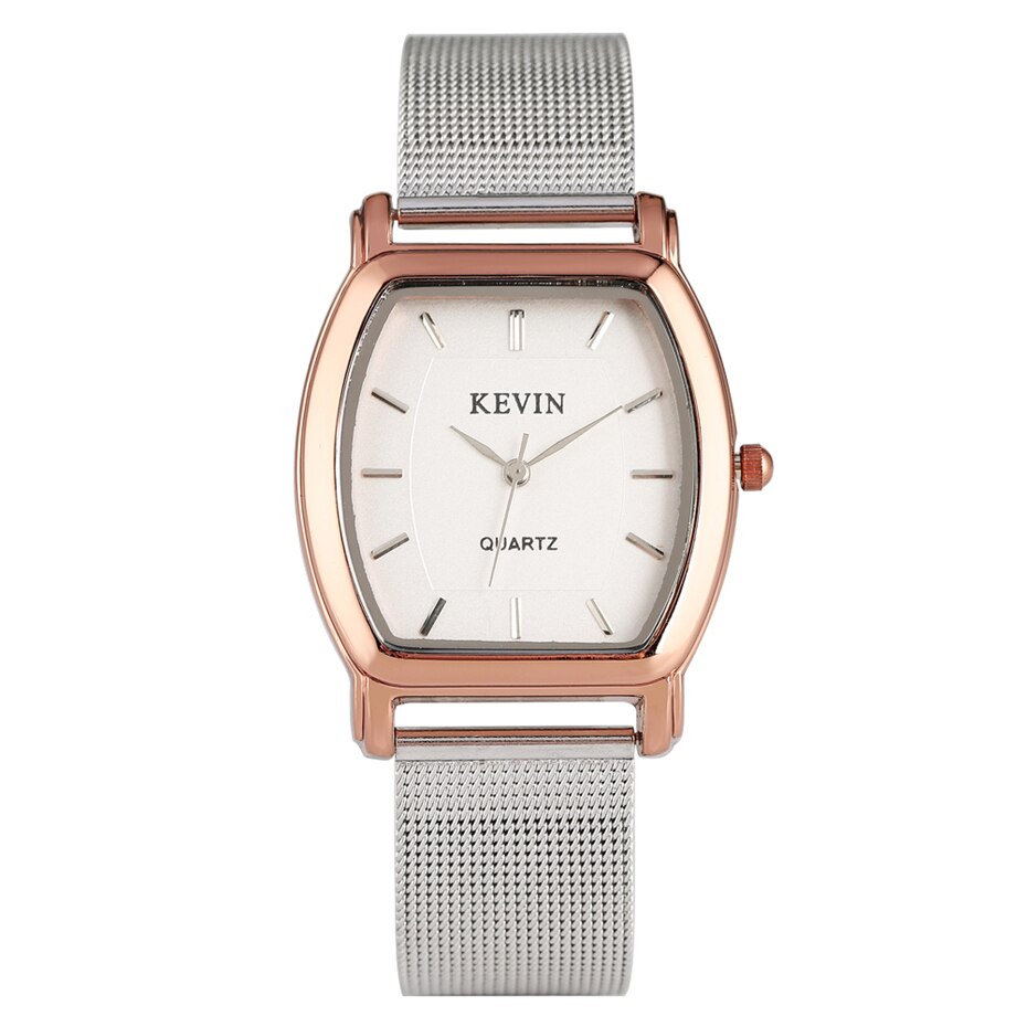 KEVIN Watch Couple Stainless Steel Wristwatch Quar... – Vicedeal