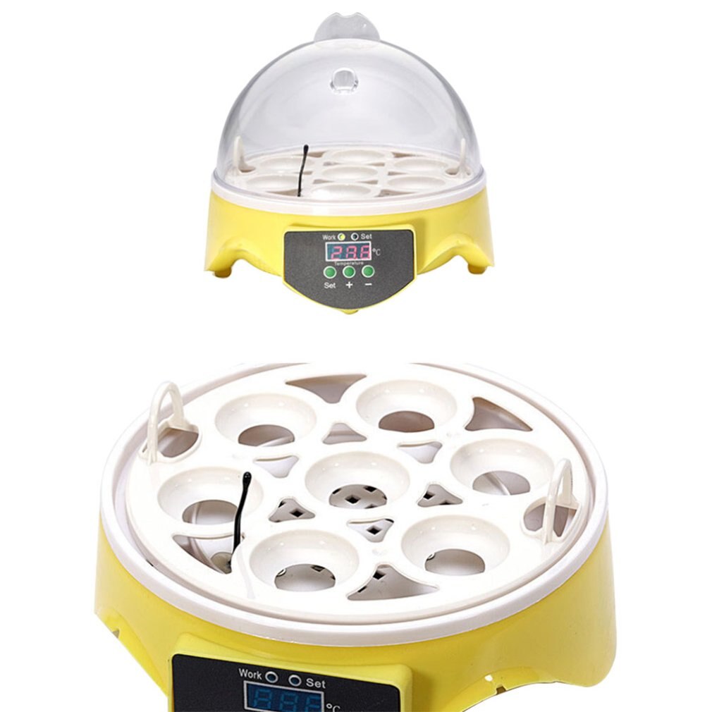 Digital Egg Incubator 7 Eggs Half Automatic Hatche... – Vicedeal
