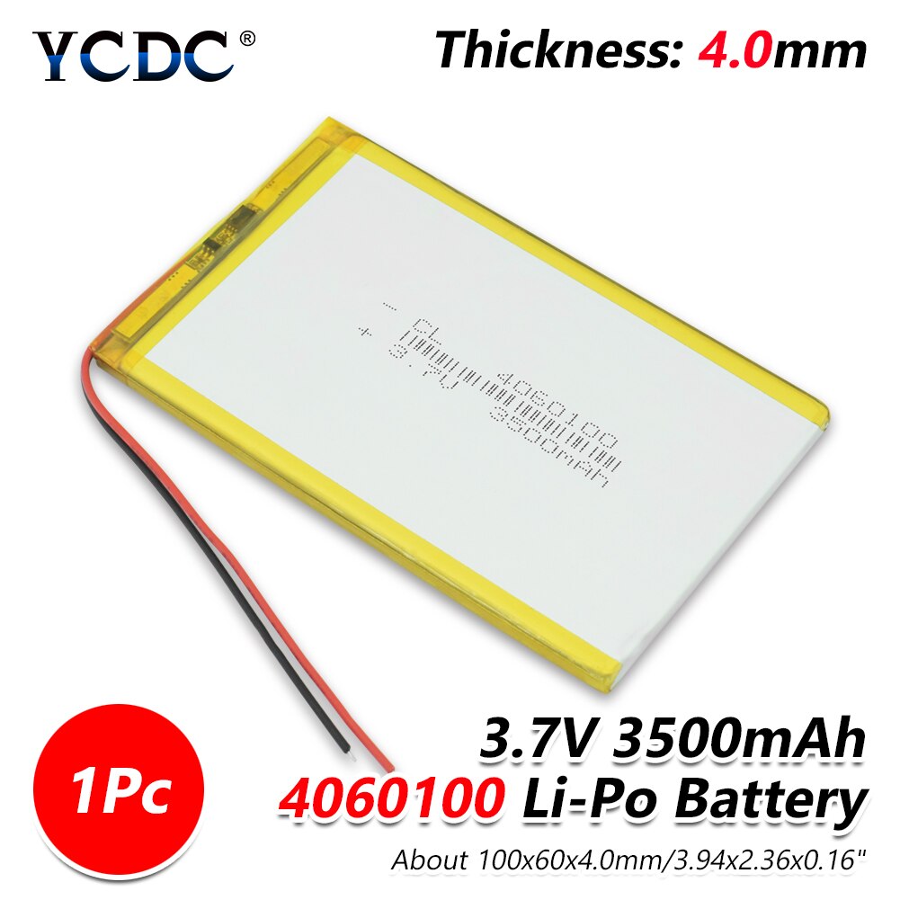 2Pcs High Capacity Li-Polymer Battery 3500MAH Rech... – Vicedeal