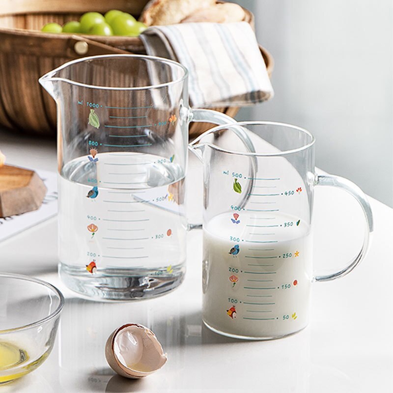 high boron silicon baked glass measuring glass wit... – Vicedeal