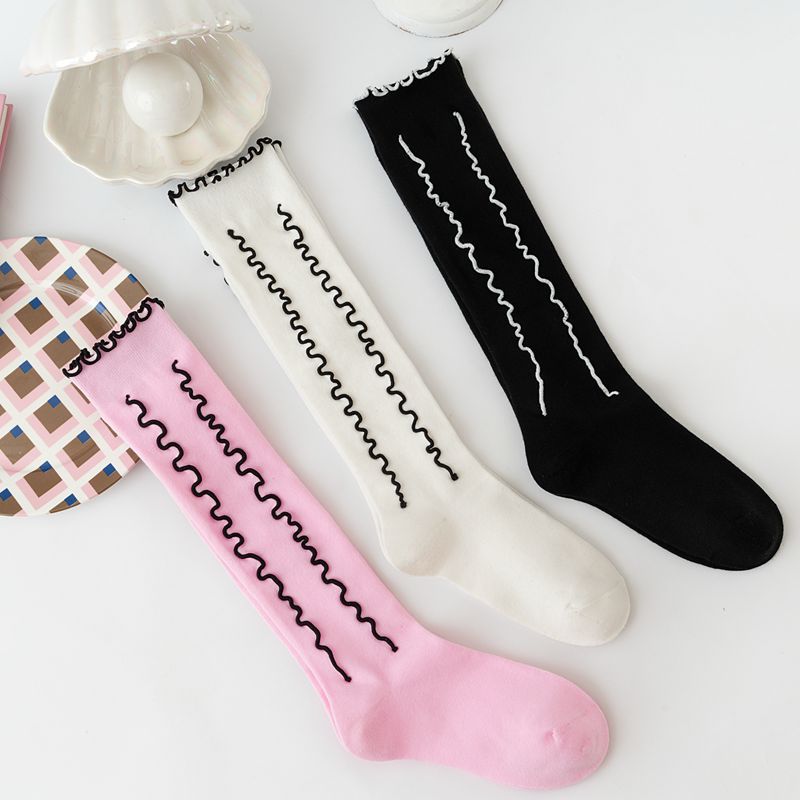 Autumn and Winter Style Cotton Ladies Curly Calf S... – Grandado