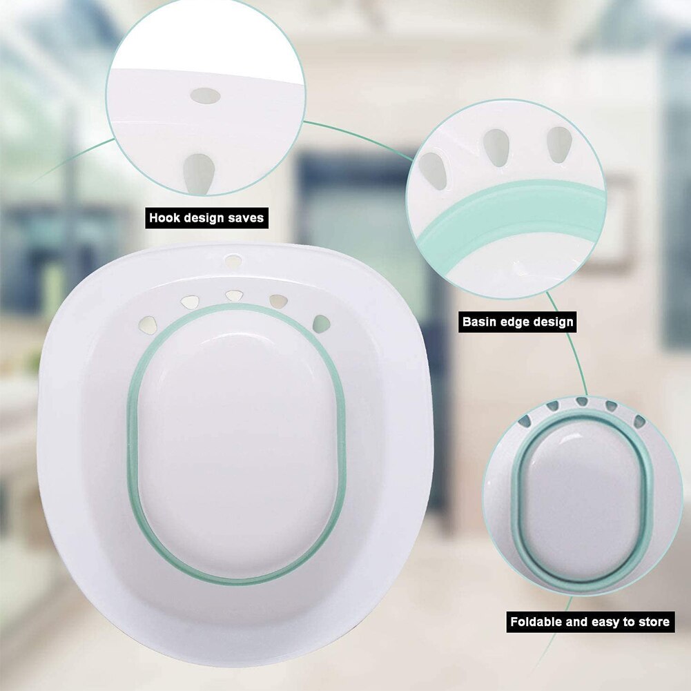 Bath Foldable Portable Sitz Bath Tub Nursing Basin... – Grandado
