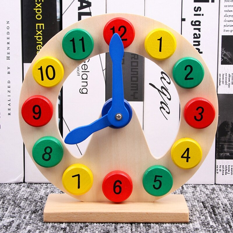 Kids Planning Time Clock Math Training Supplies Re... – Grandado