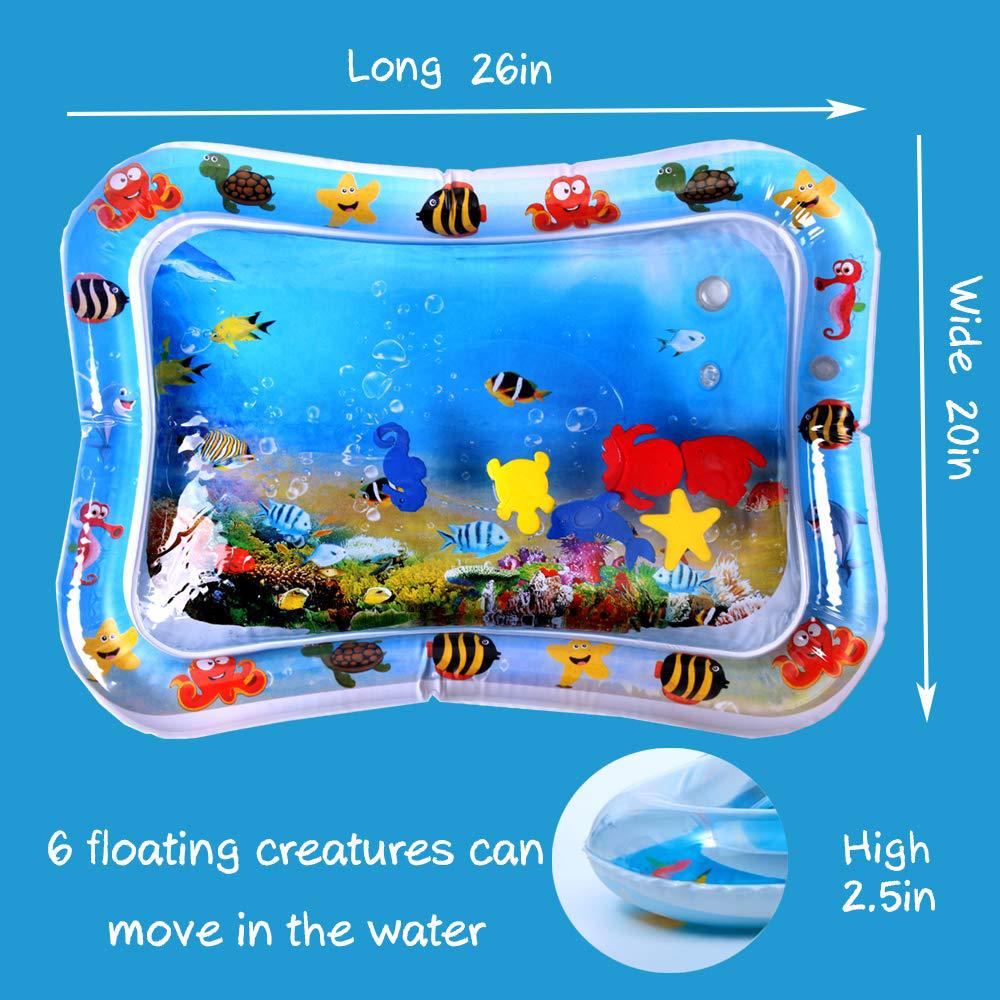 Inflatable Infants Tummy Time Activity Mat Baby Pl... – Grandado