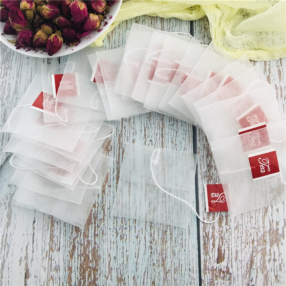 Sachets de thé vides jetables, 50 pièces/lot, sach... – Grandado