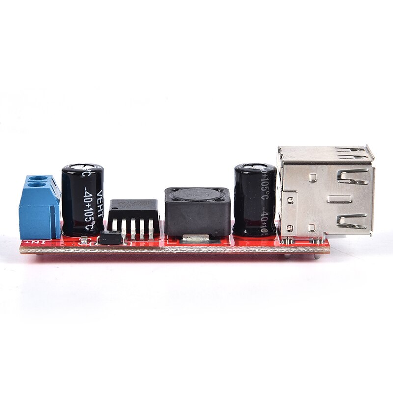 DC 6V-40V 12V To 5V 3A Dual USB Charger DC-DC Step... – Grandado