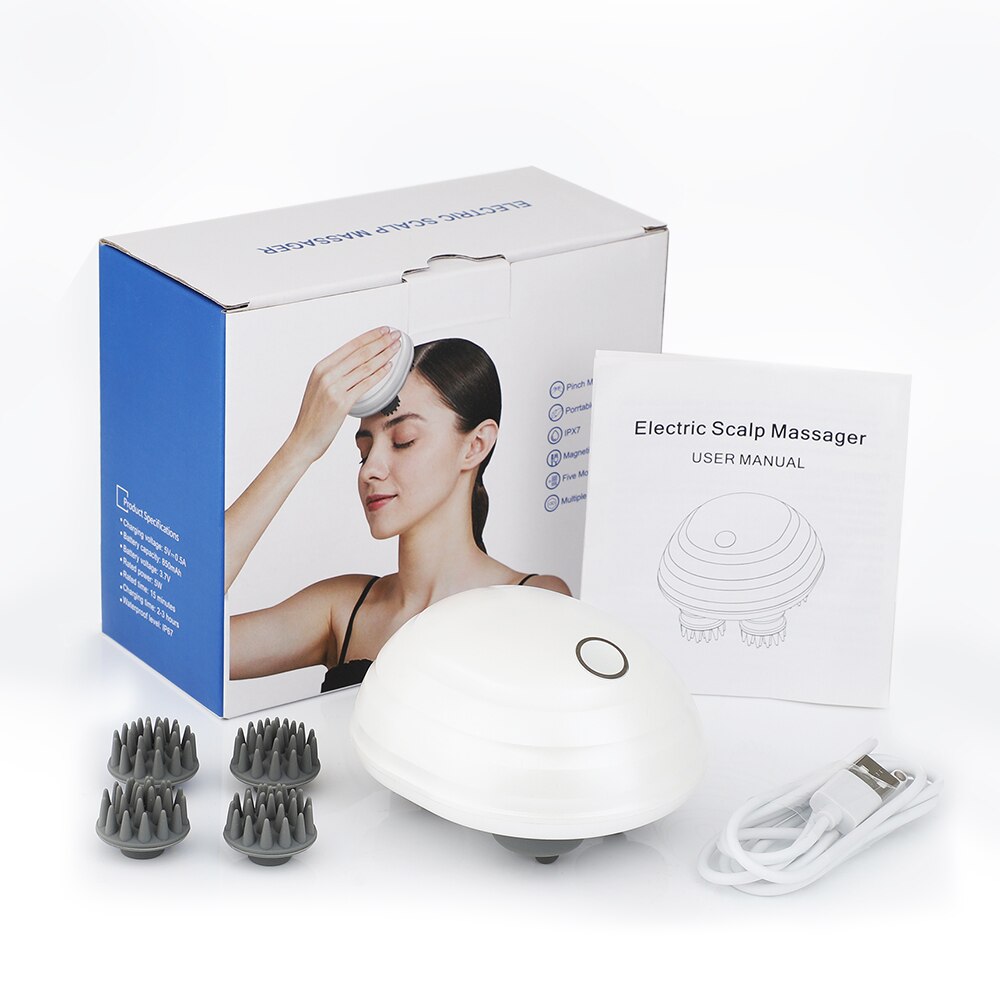 Elektrische Mini Scalp Massager Head Scratcher Kne... – Grandado