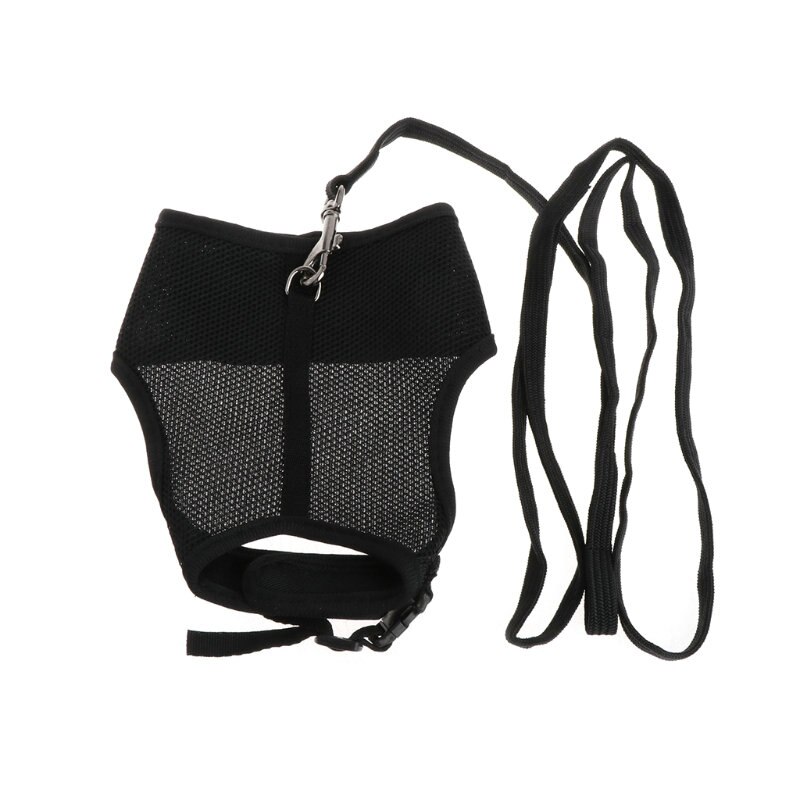 Pet Rabbit Hamster Mesh Adjustable Harness Leash F... – Grandado