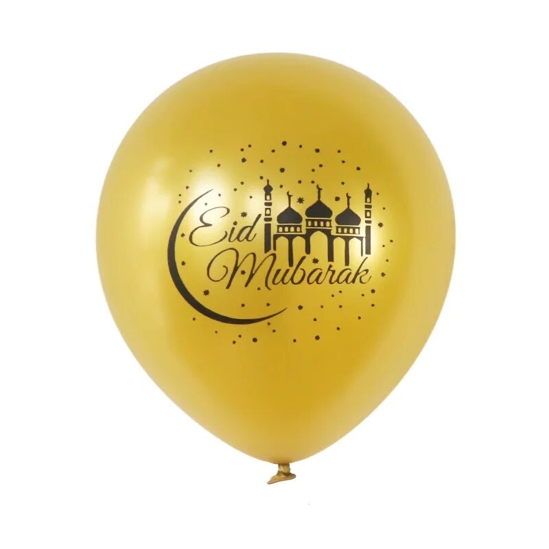 10Pcs Eid Mubarak Ballonnen Ballon Aid Moubarak De... – Vicedeal