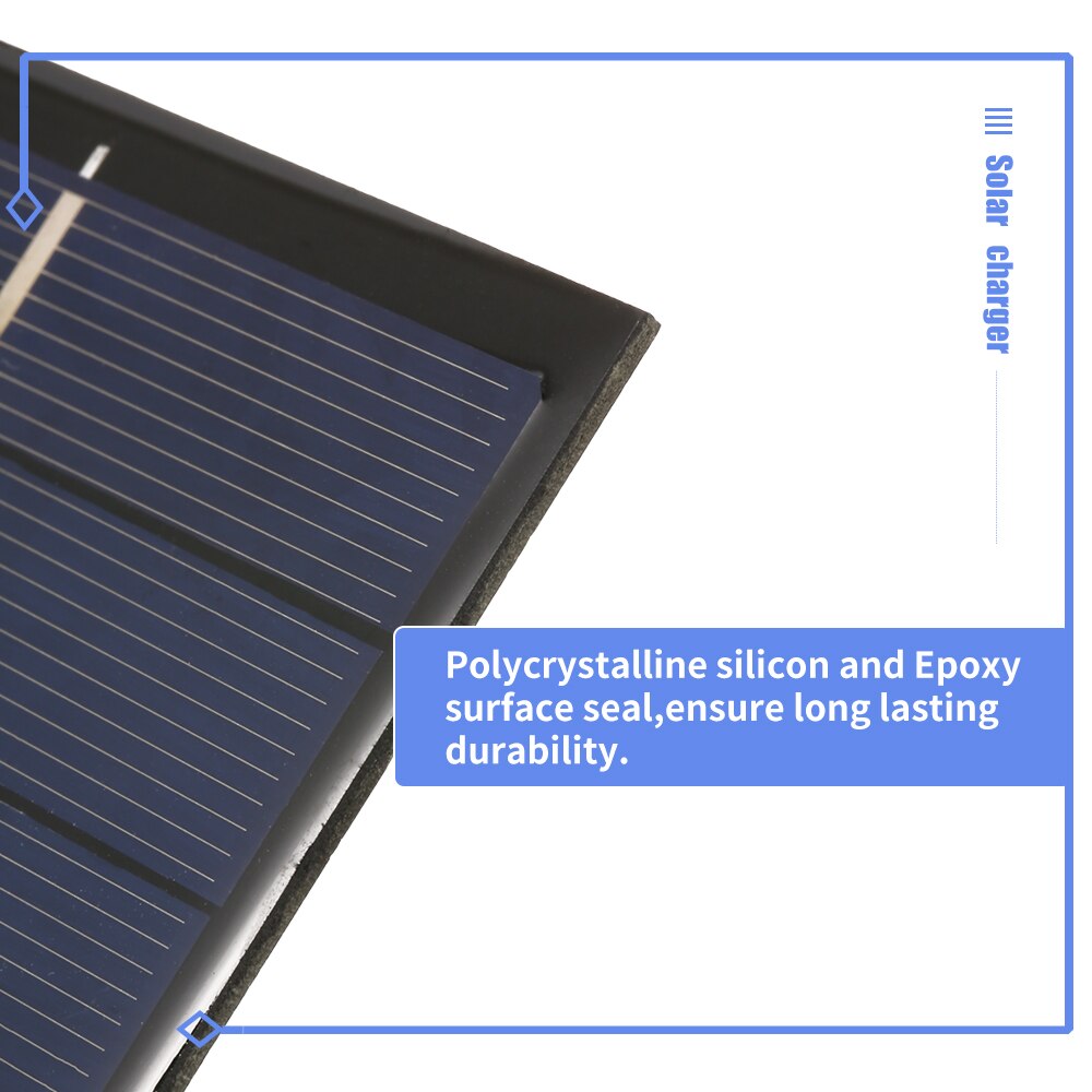 Compact Polycrystalline Solar Panel 210*165mm Port... – Grandado