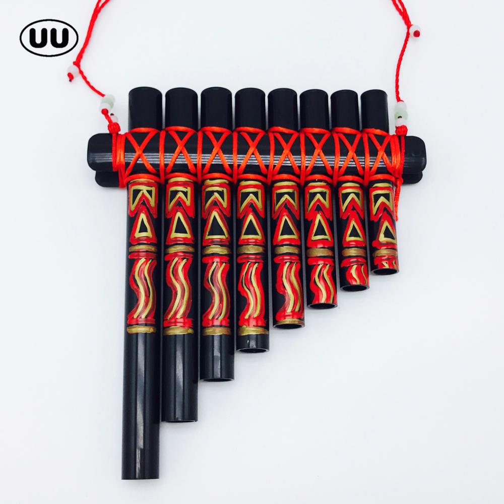 UU Pan Flute Flauta 8 Pipes Panpipes ABS Plastic C... – Grandado