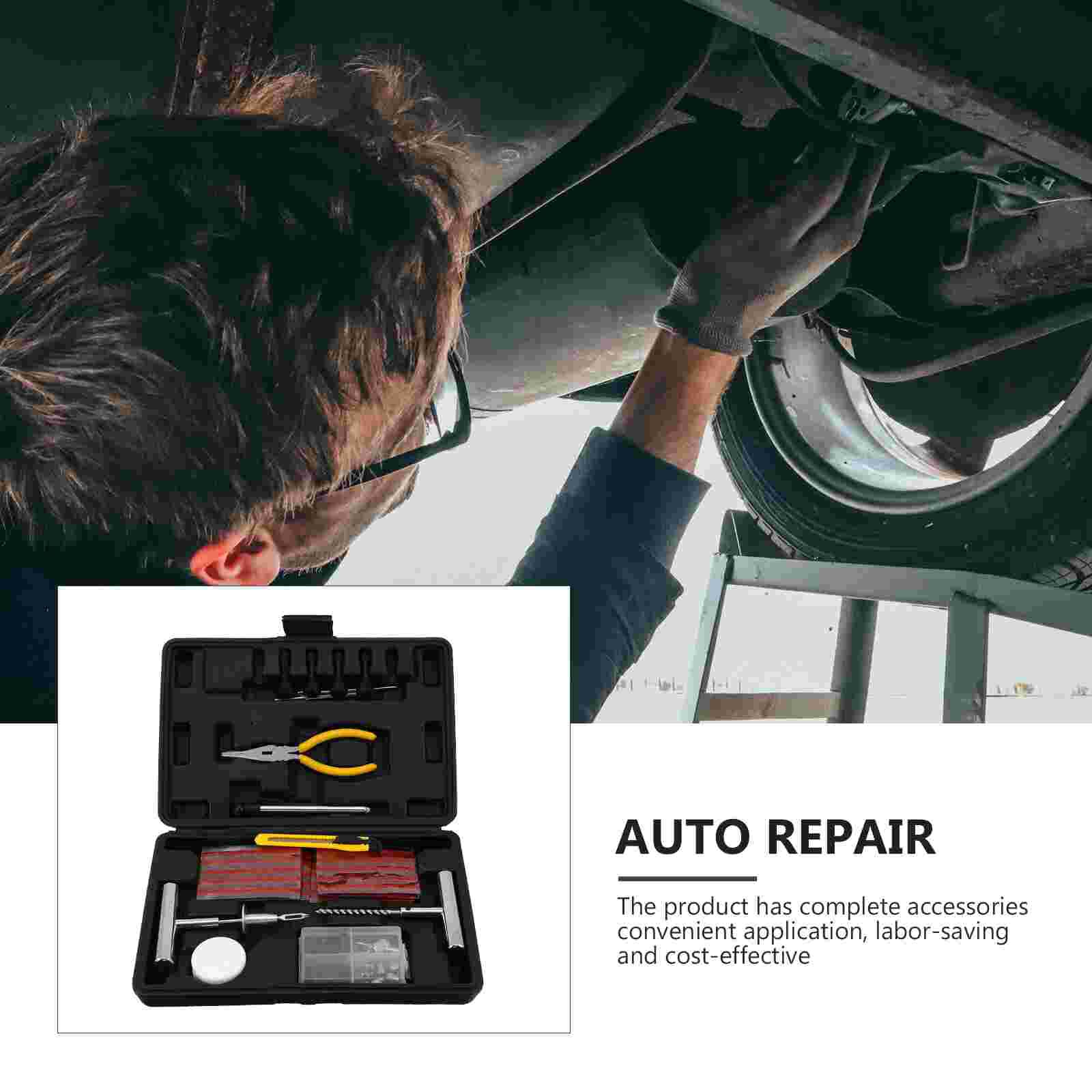 73pcs/set Practical Car Tire Repair Kit Tire Repai... – Grandado