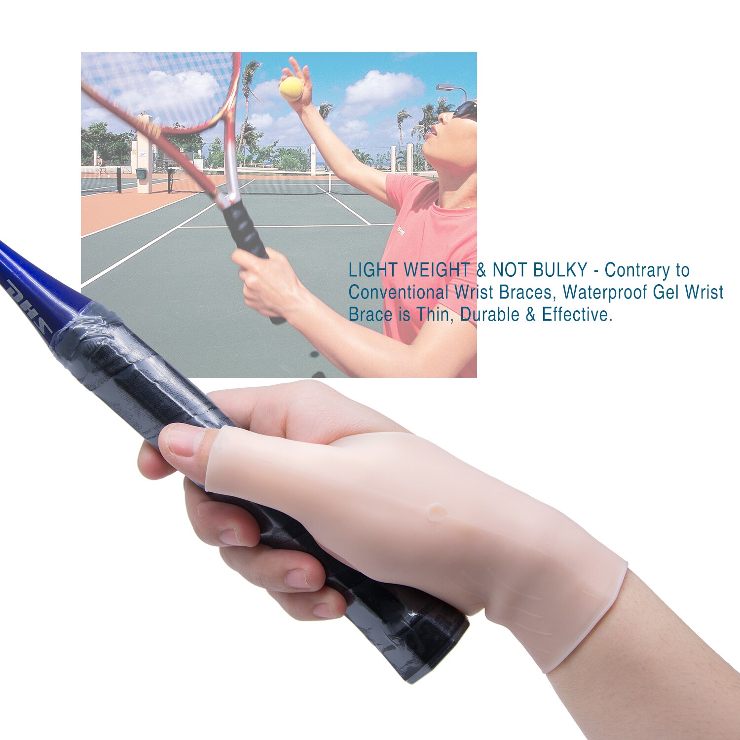 Sumifun 2Pcs Silicone Hand Protection Orthopedic S... – Grandado