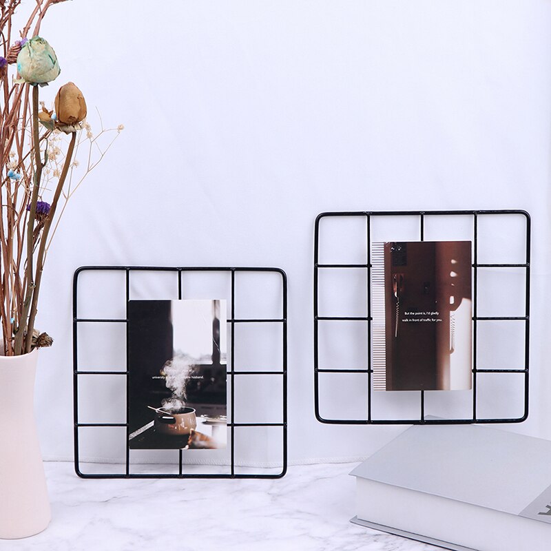 Modern Party Metal Shelf Mesh Postcards DIY Racks ... – Vicedeal