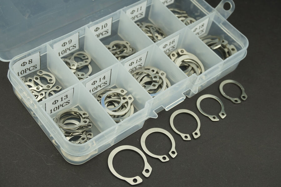 100PCS 304 Stainless Steel Internal Circlip Retain... – Grandado