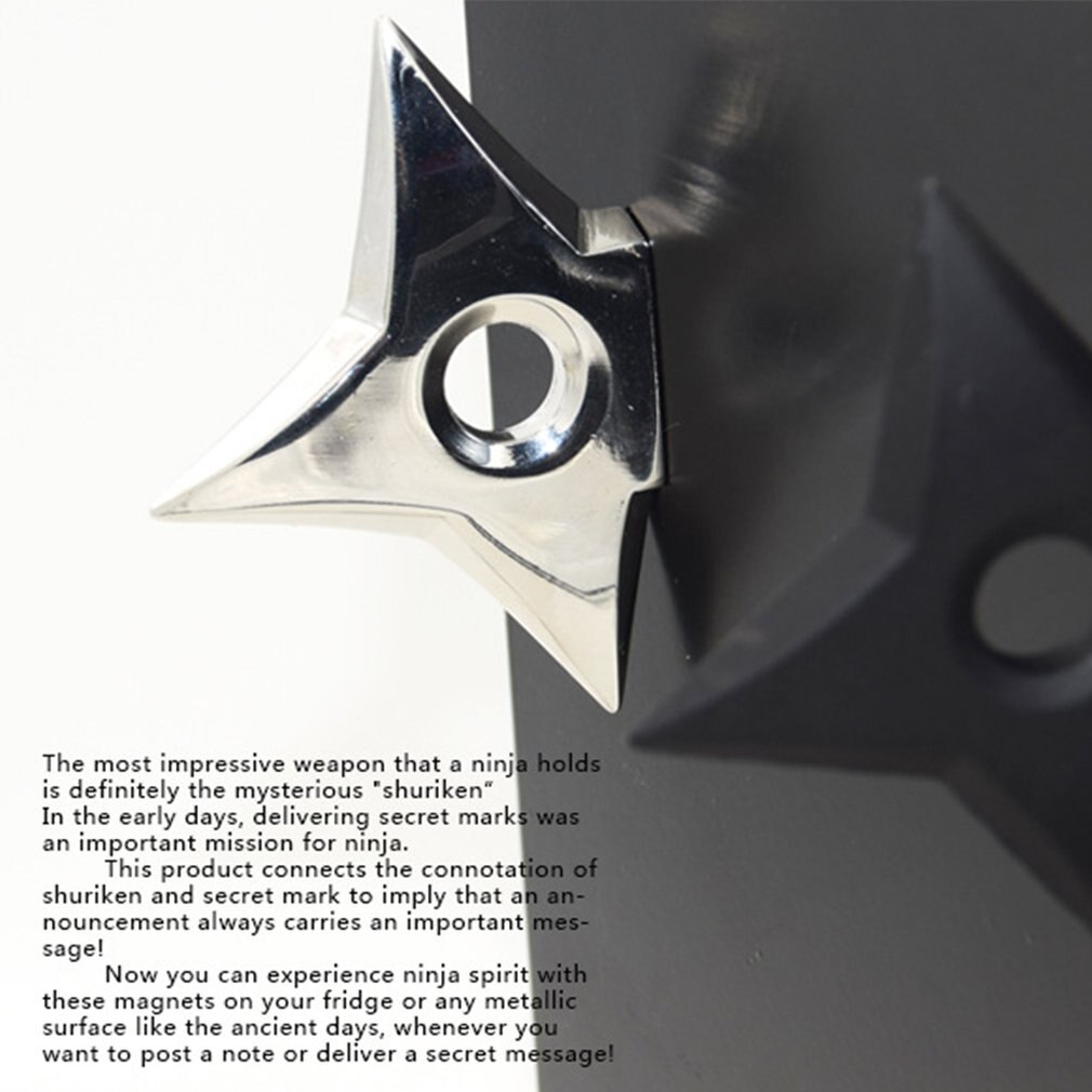 Fashionable Fridge Magnet Samurai Shuriken Ninja D... – Grandado