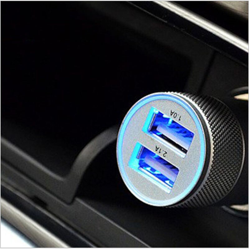 Car Charger Mini Dual USB 2-port Universal 2.1A Ca... – Vicedeal