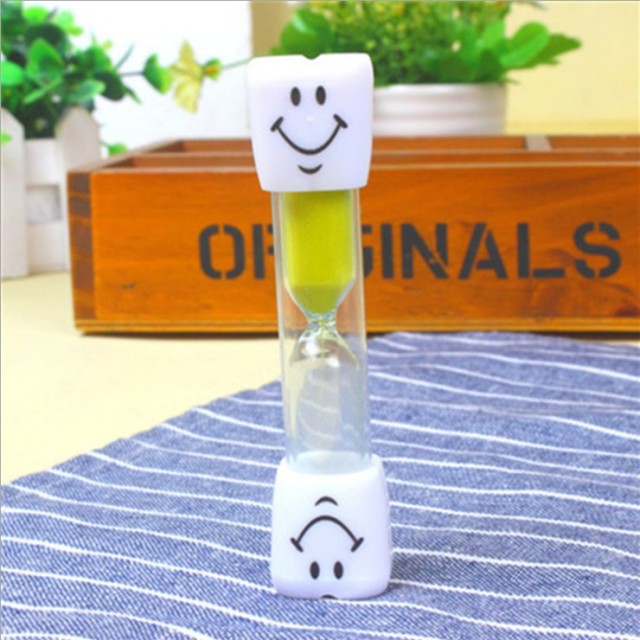 Smiling Face Hourglass Sand Clock for Cooking Brus... – Grandado