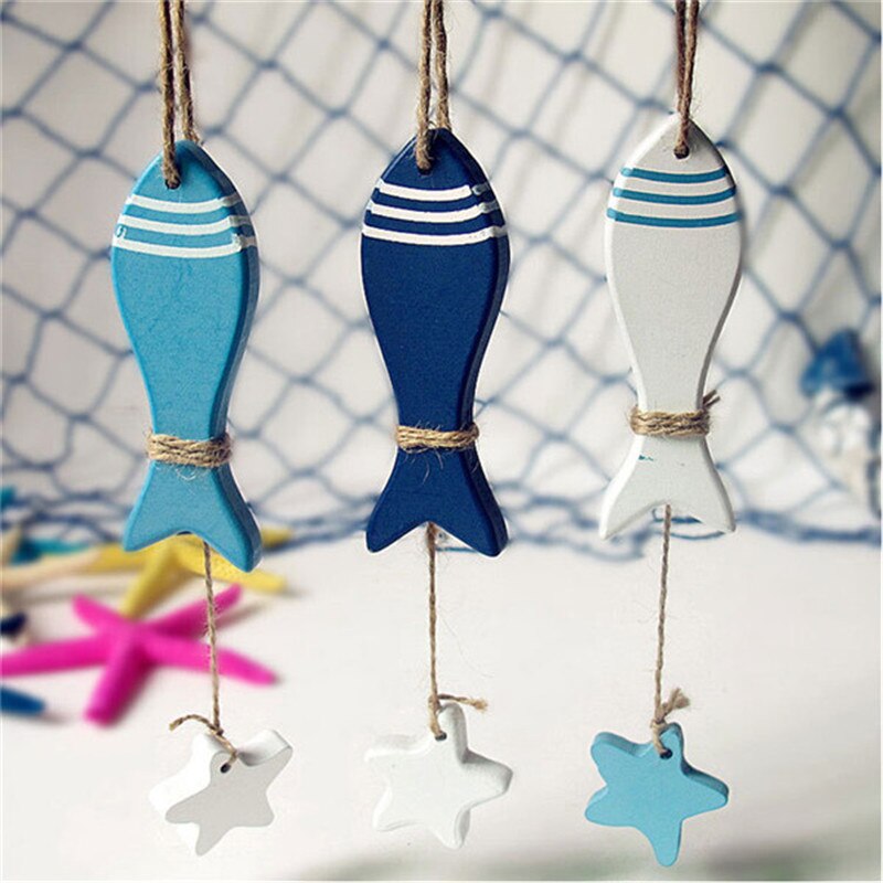 Mediterranean Starfish Fish Nautical Decor hang sm... – Grandado