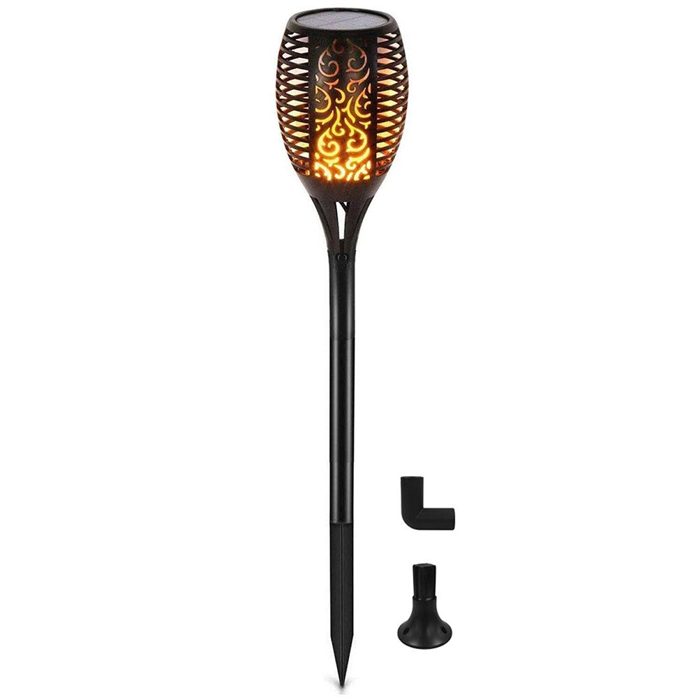 LED Solar Flame Light Lamp Flickering Waterproof G... – Grandado