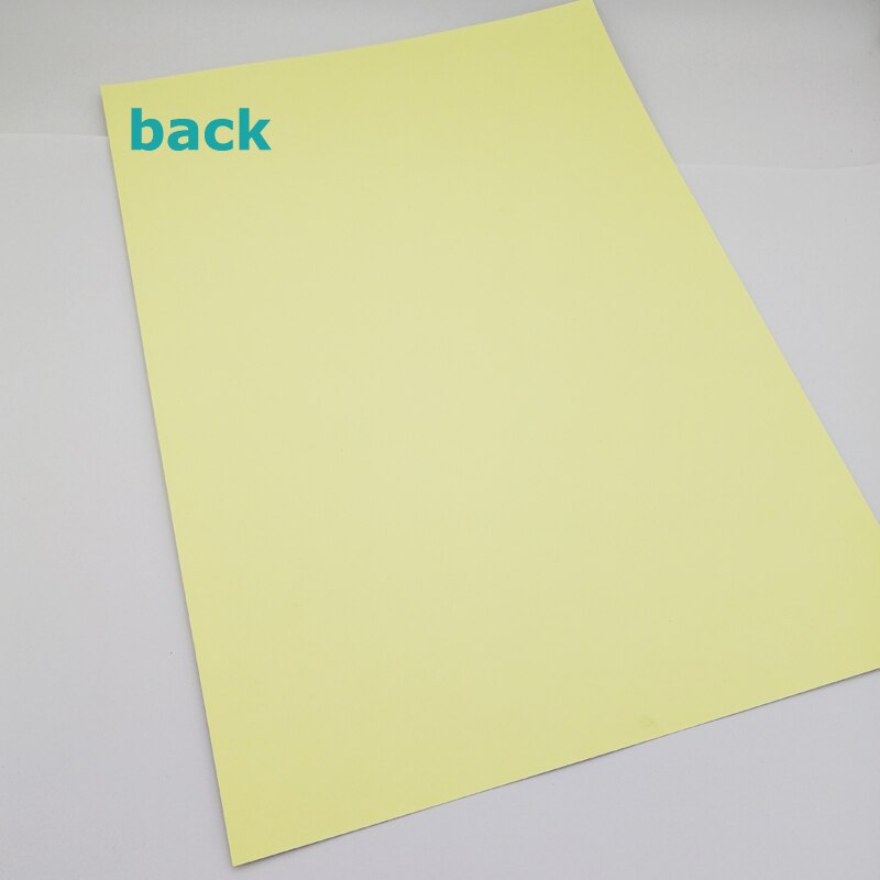 Adhesive A4 Blank Gloss Clear Transparent PET Labe... – Grandado