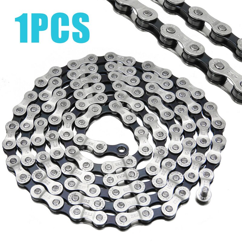 Silver Bicycle Chain 18 21 24 Speed Super Light fo... – Grandado