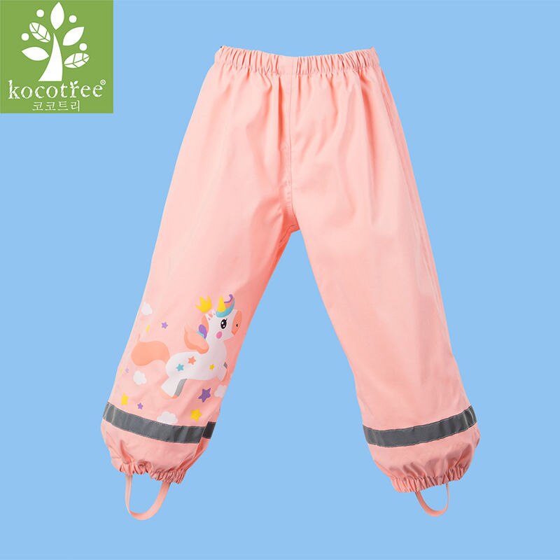 Kids Rain Pants Children's Thick WaterProof Wi... – Grandado