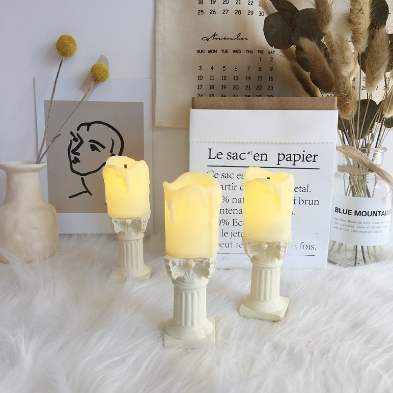 Ins Led Candle Tealight Night Lights Lamp for Wedd... – Grandado