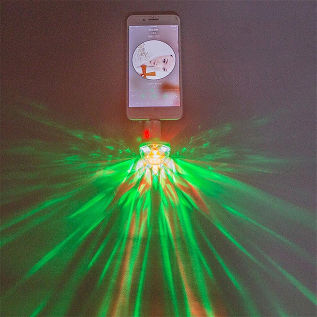 Mobile Phone USB LED Stage Light With Music Sensor... – Vicedeal