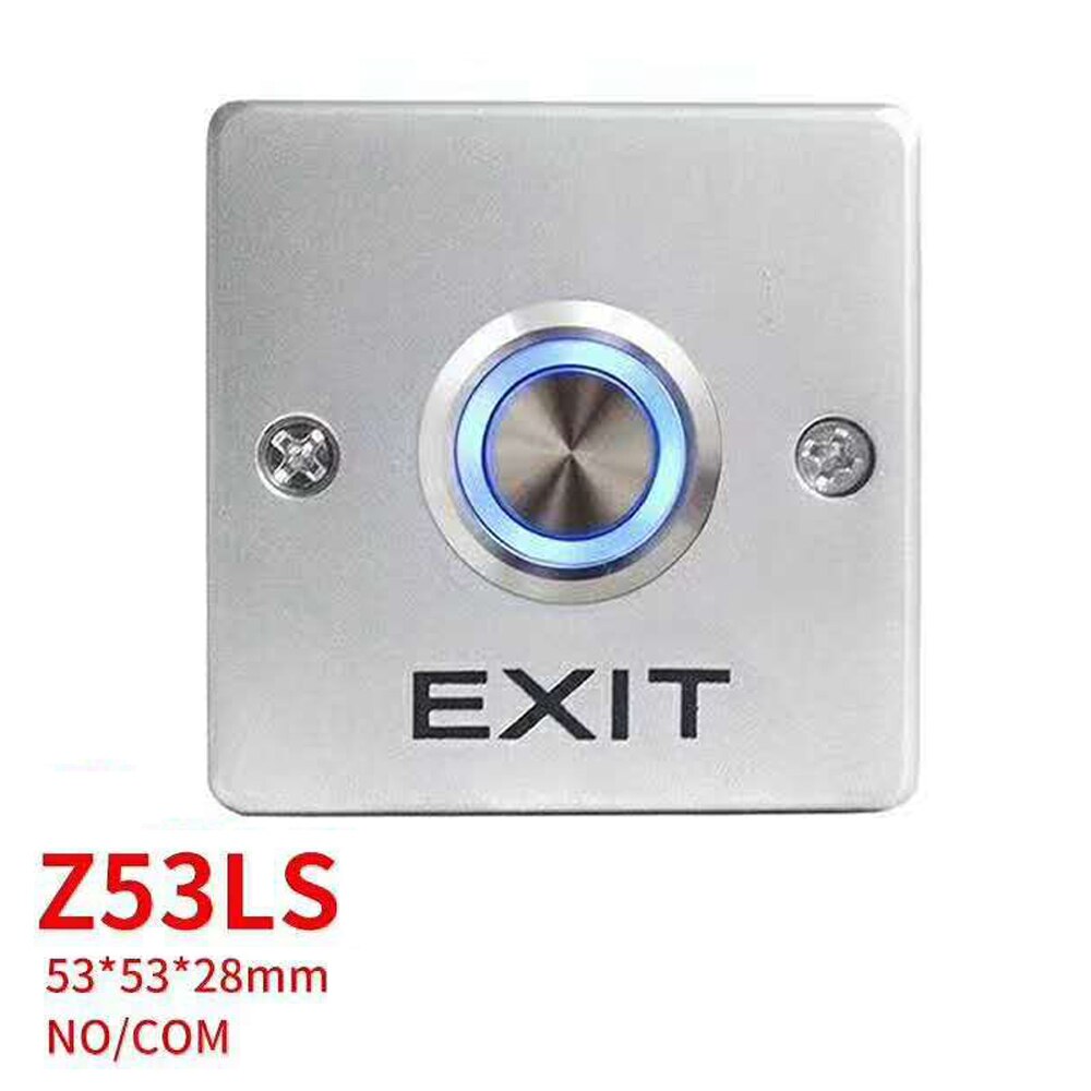 Backlight Zinc Alloy GATE DOOR Exit Button Exit Sw... – Grandado