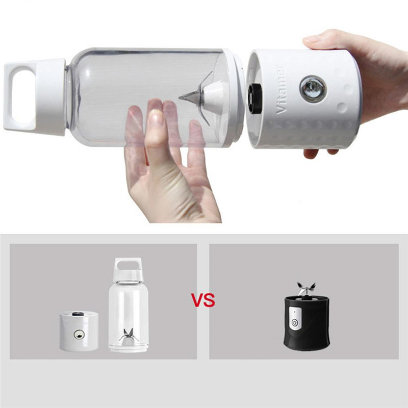 500ML 4000mAh Portable Smoothie Blender Mini USB M... – Grandado