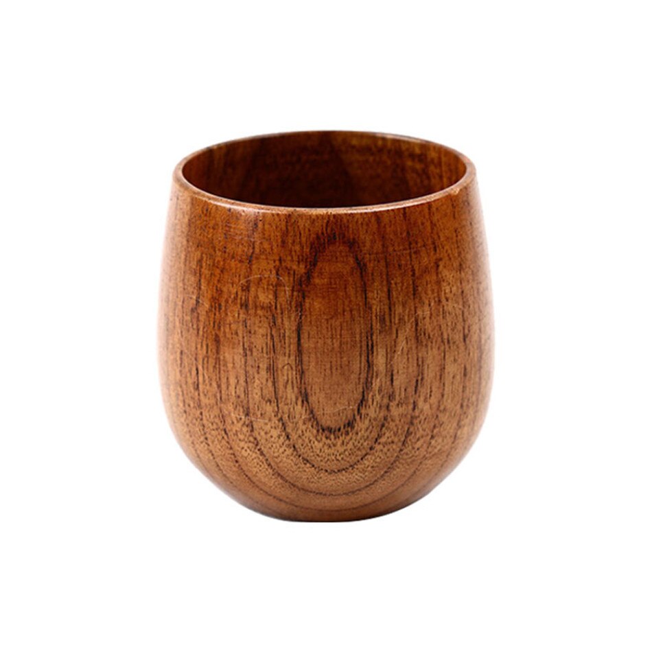 Natural Wooden Cup Japanese Style Reusable Environ... – Vicedeal