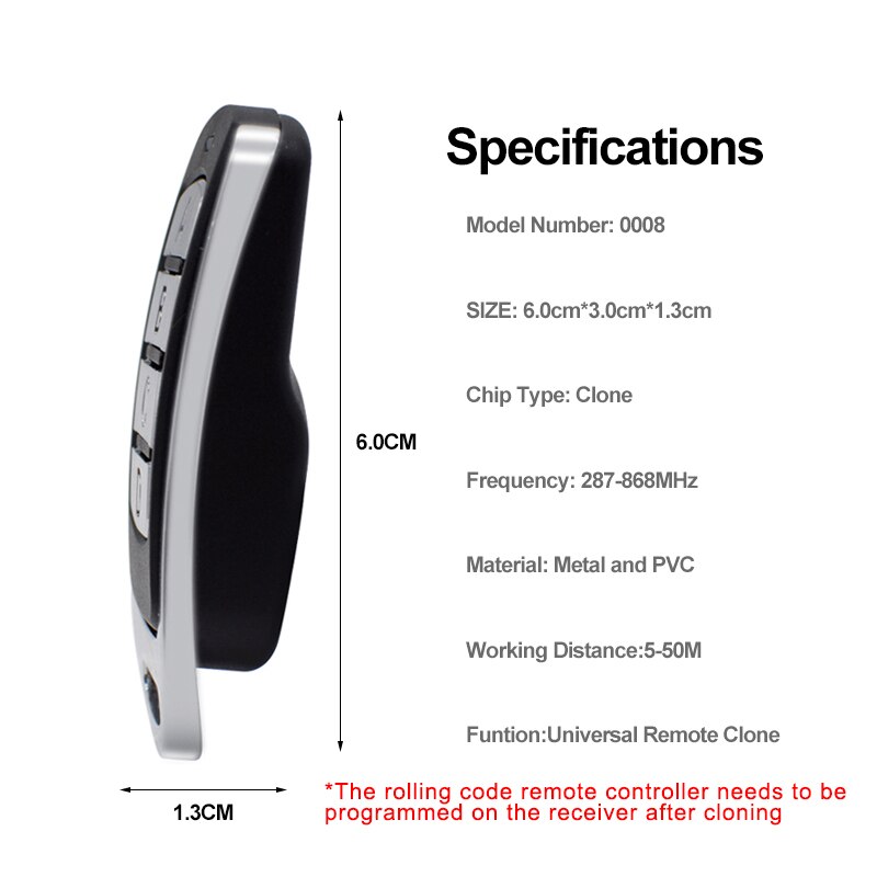 Garage door remote control for multi brand multi f... – Grandado