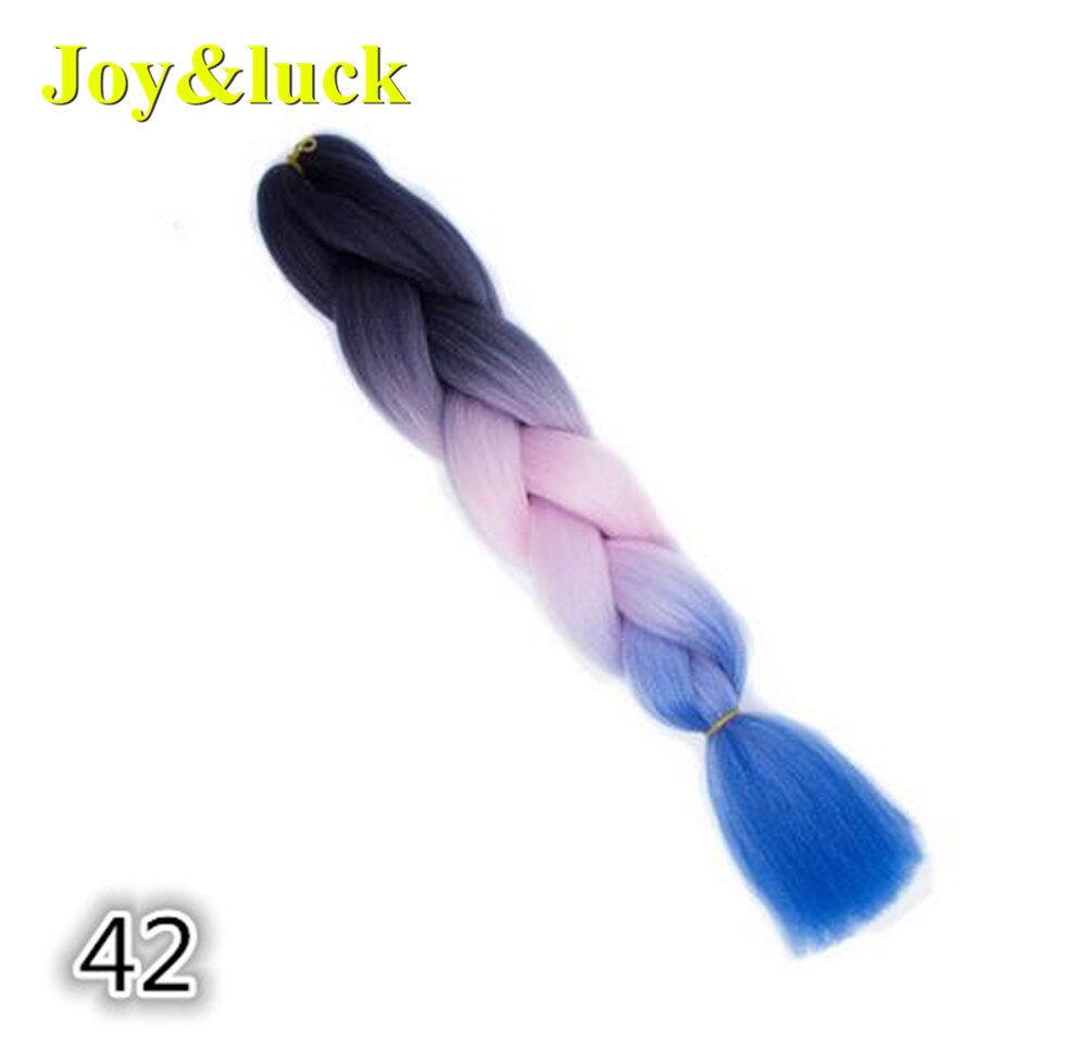 Joy&luck Women Jumbo Braid 24inch Long Three Tone ... – Vicedeal