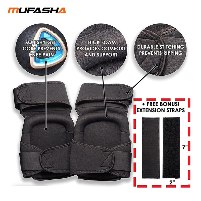 Adjustable Knee Pads For Working Gel Cushion Floor... – Vicedeal