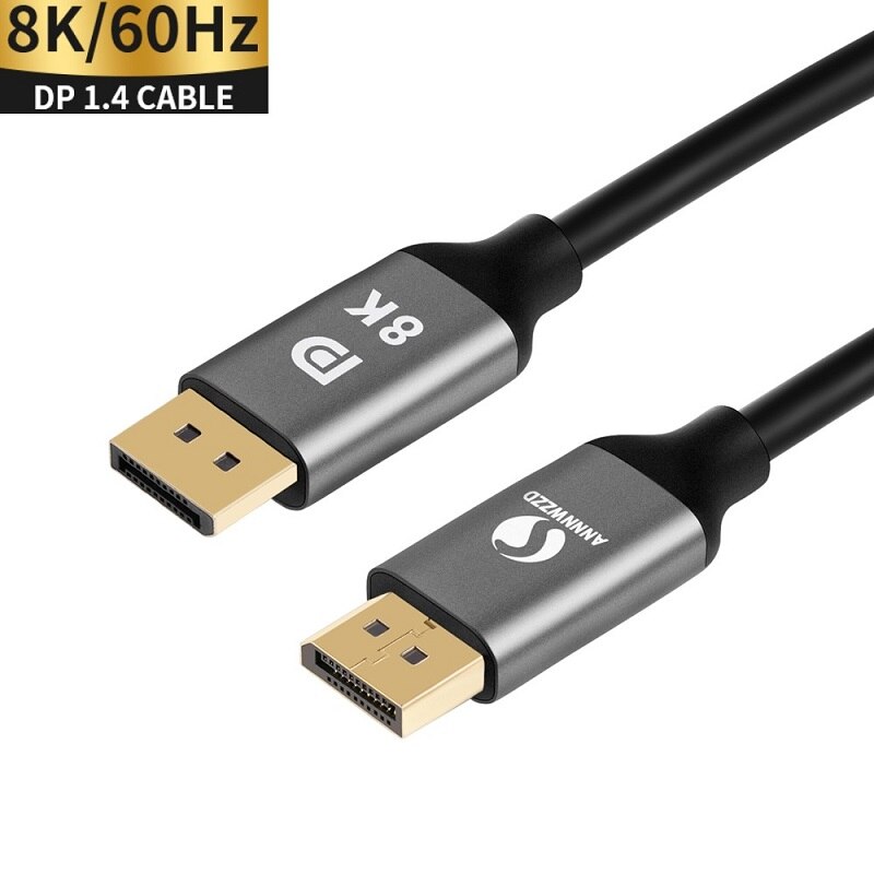 DisplayPort 1.4 Cable 8K 4K HDR 60Hz 144Hz 32.4Gbp... – Vicedeal