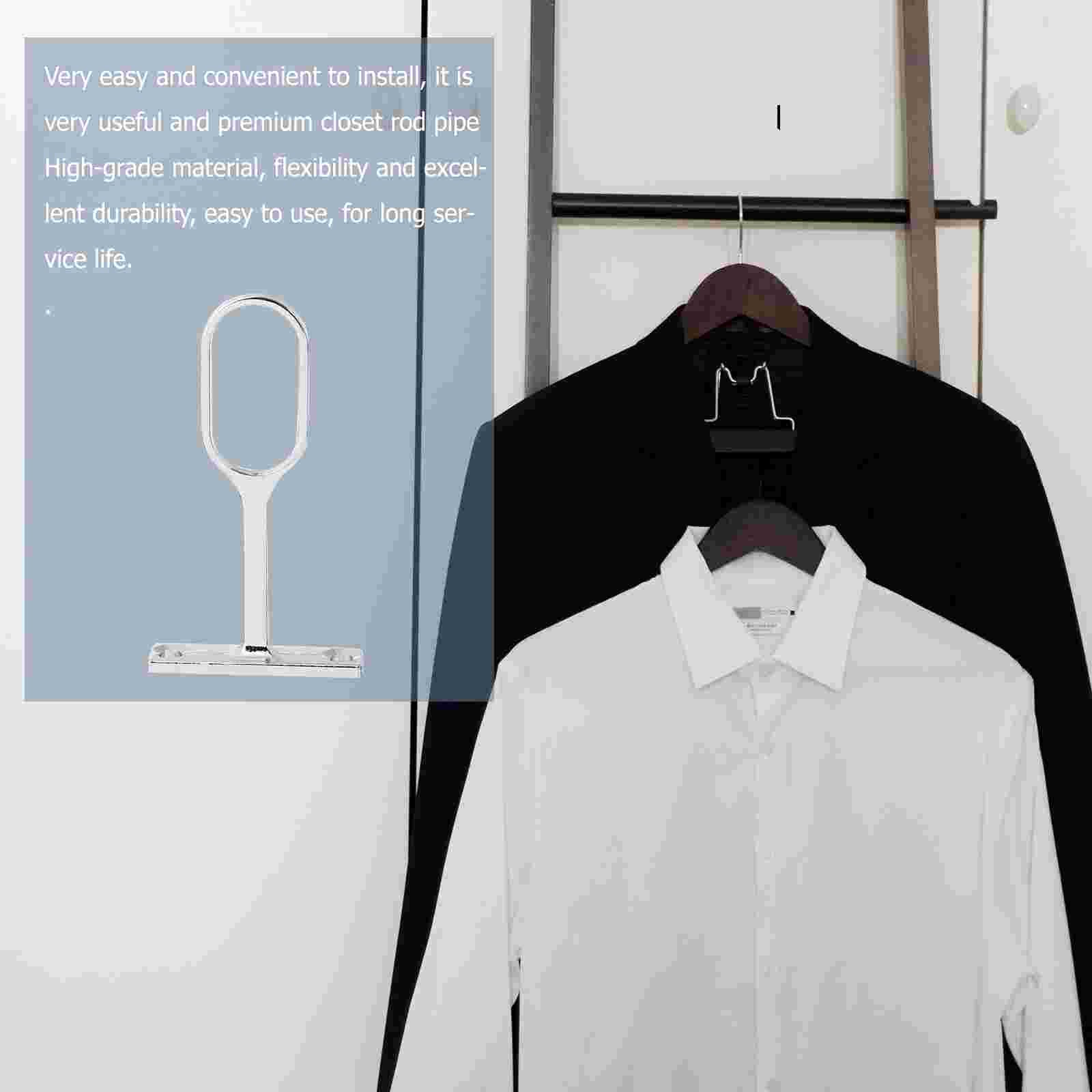 10pcs Heavy Duty Flange Rod Pipe Closet Pole Pipe ... – Grandado