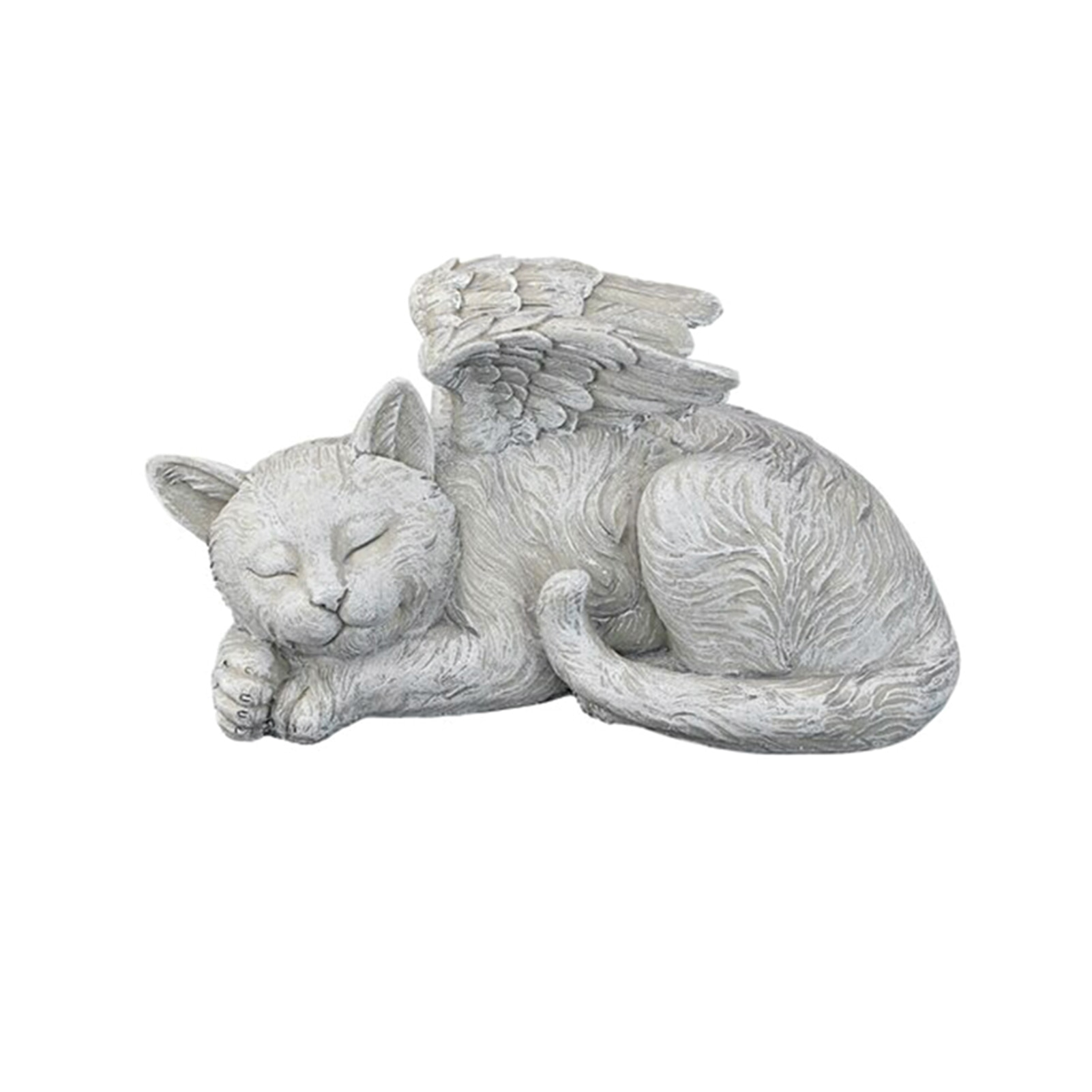 Angel Pet Statue 1/2pcs Super Cute Sleeping Dog/Ca... – Vicedeal